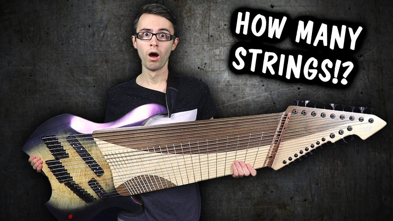 El YouTuber Stevie T te muestra cómo tocar una guitarra de 20 cuerdas - gearnews.es