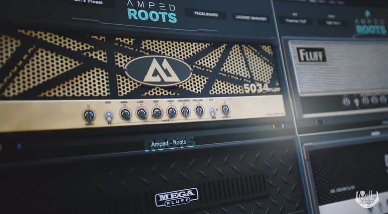 El simulador gratuito de amplificador Amped ROOTS de Riffs, Beards ...