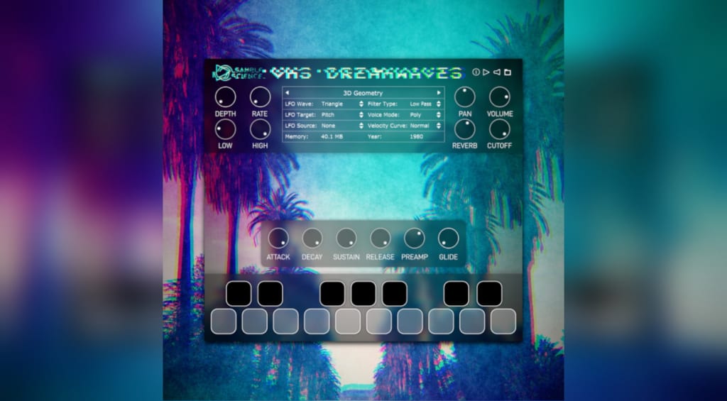 VHS Dreamwaves: un sampler estiloso con nostalgia de los 80 - gearnews.es