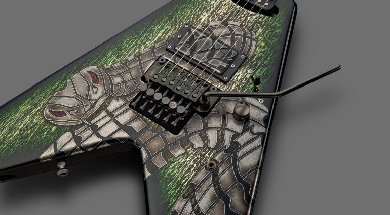 La Special Bionic Snake es el nuevo modelo Framus Custom Shop WH-1 ...