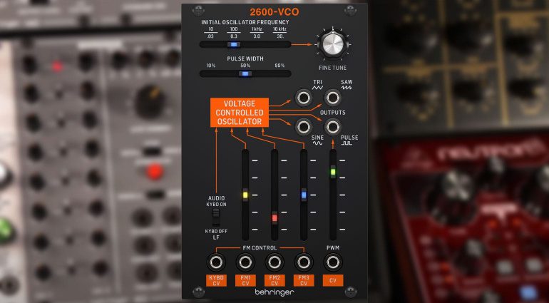 Behringer 2600-VCO: un oscilador ARP para tu Eurorack - gearnews.es