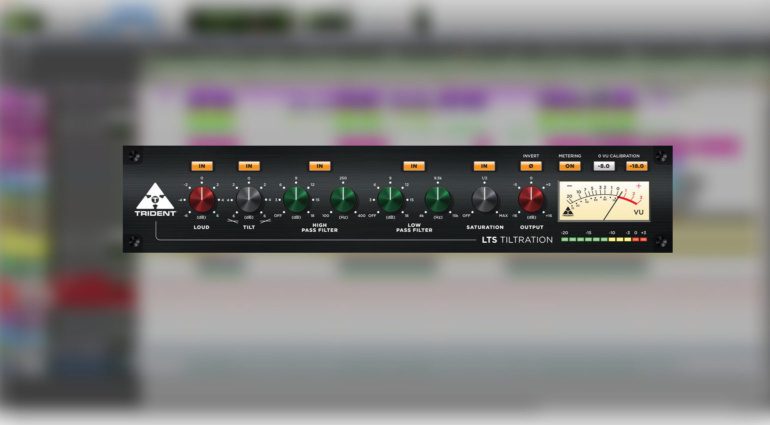 LTS Tiltration: nuevo plugin ecualizador de retoque y saturación de Trident Audio - gearnews.es