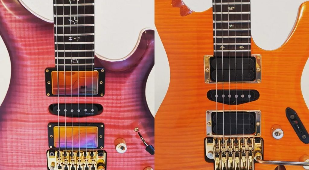 Herman Li comparte su nueva y colorida guitarra PRS signature - gearnews.es