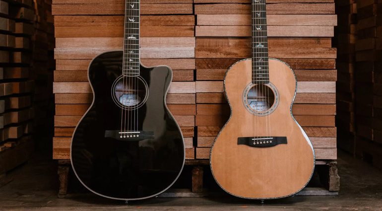 Acústicas PRS A20E Angelus Cutaway y P50E parlor - gearnews.es