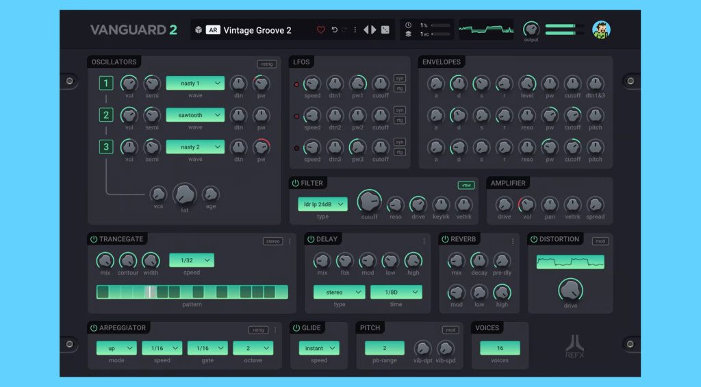 Vanguard 2: reFX rehace el legendario instrumento analógico virtual VST ...