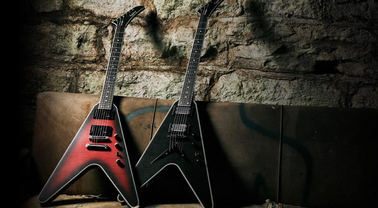 Epiphone Dave Mustaine Flying V Prophecy - Dos versiones V - gearnews.es