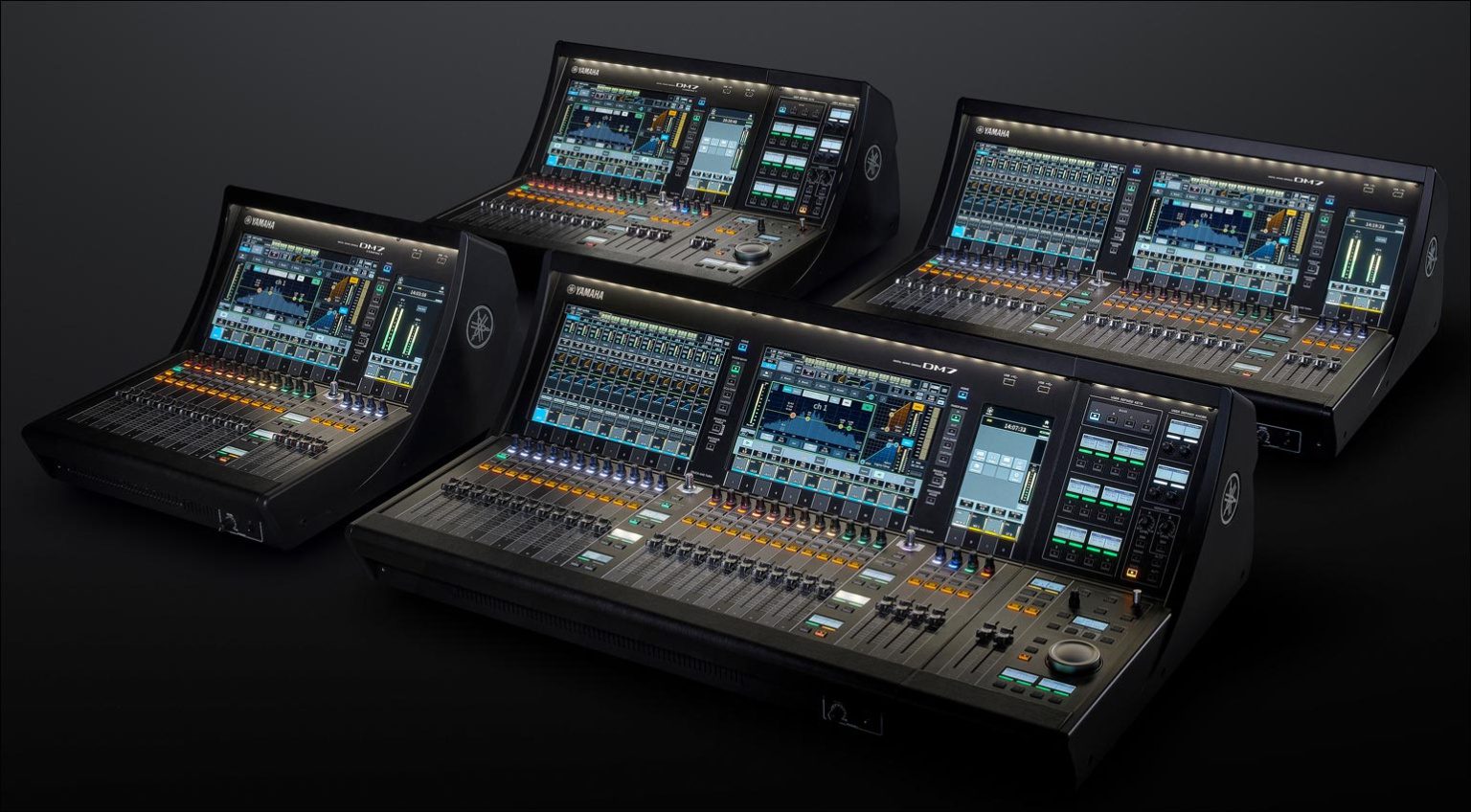 Yamaha DM7: equipada con Dante para directo, broadcasting y estudio ...
