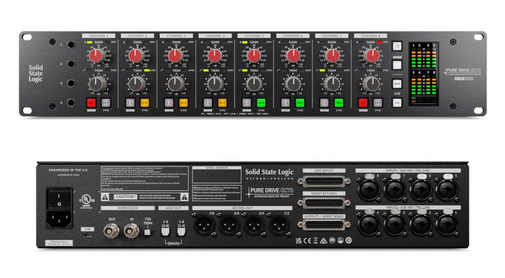 Actualiza tu sistema con los preamplificadores de micrófono SSL Pure ...