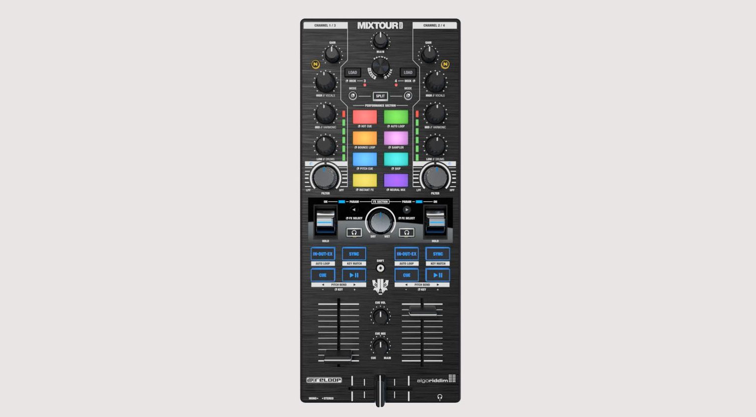 Reloop Mixtour Pro, un nuevo controlador de 4 decks para djay Pro ...