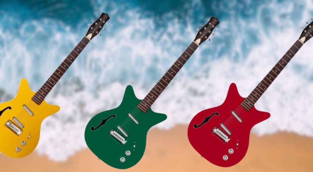 Danelectro Fifty Niners: semi-sólidas en colores veraniegos - gearnews.es