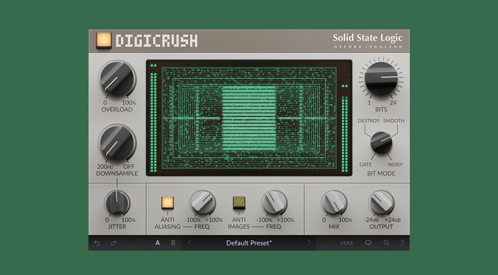 Digicrush: el primer plugin lo-fi de reducción de bits de SSL - gearnews.es
